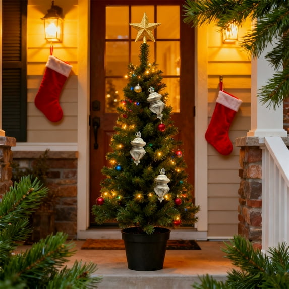 Euaioeiu Christmas Balls Ornaments, Elegant Hanging Decorations with ...