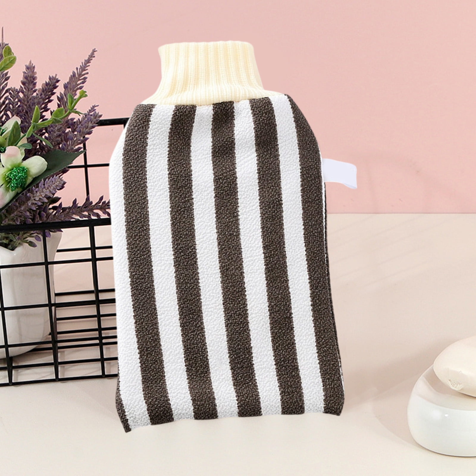 Euaioeiu Exfoliating Bath Towel Scrubber for Women & Men, Back Scrubber ...