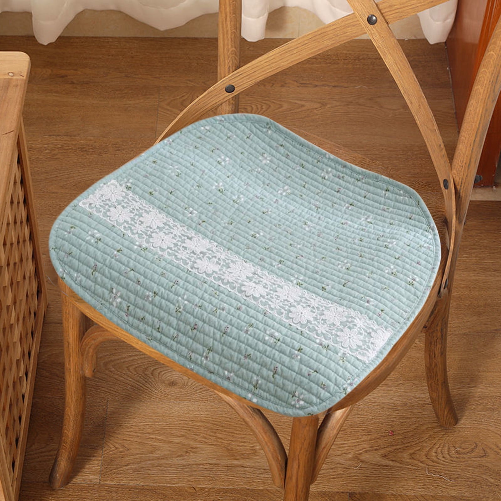 Euaioeiu Horseshoe Chair Cushion Non Slip Seat Pad with Elastic Straps ...