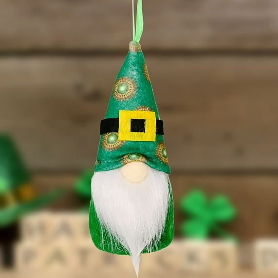 Euaioeiu St. Patrick's Day Leprechaun Doll Pendant, Gnome Hanging ...
