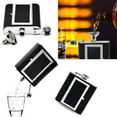 Euaioeiu Stainless Steel Flask Leakproof Pocket Hidden Flask With Built ...