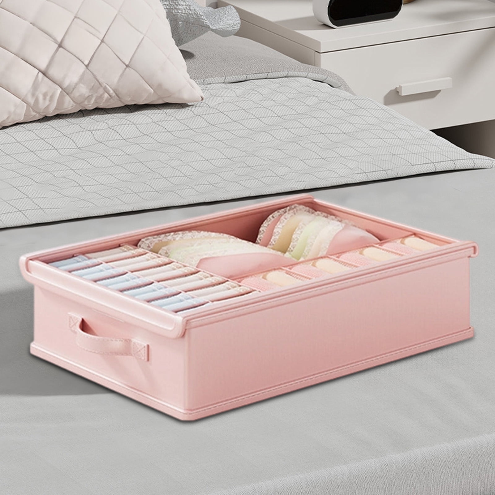 Euaioeiu Underwear Organizer Box, Socks Storage Solution, Bra Holder ...