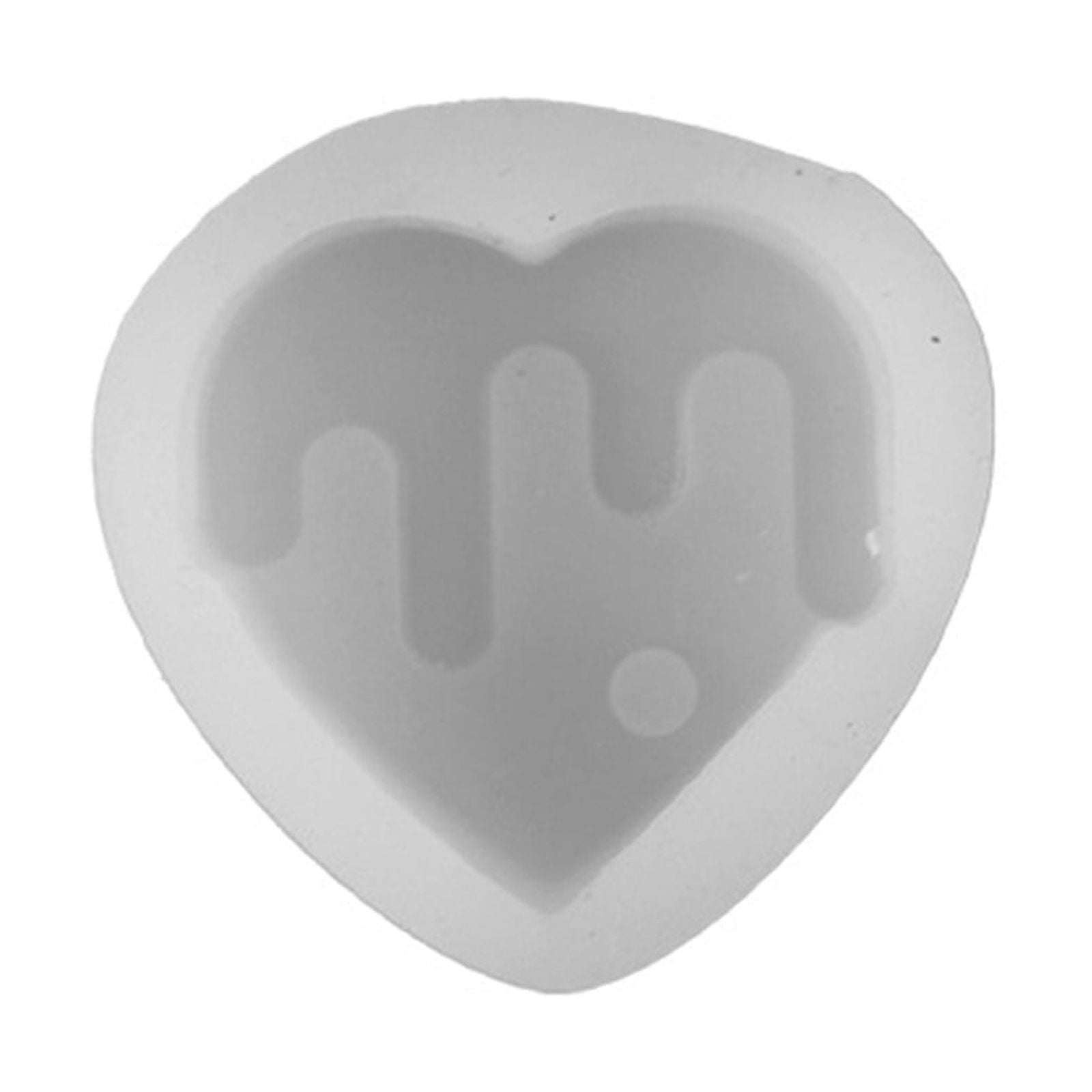 Euaioeiu Valentine's Day Candle Making Mould, Romantic Heart Mirror ...