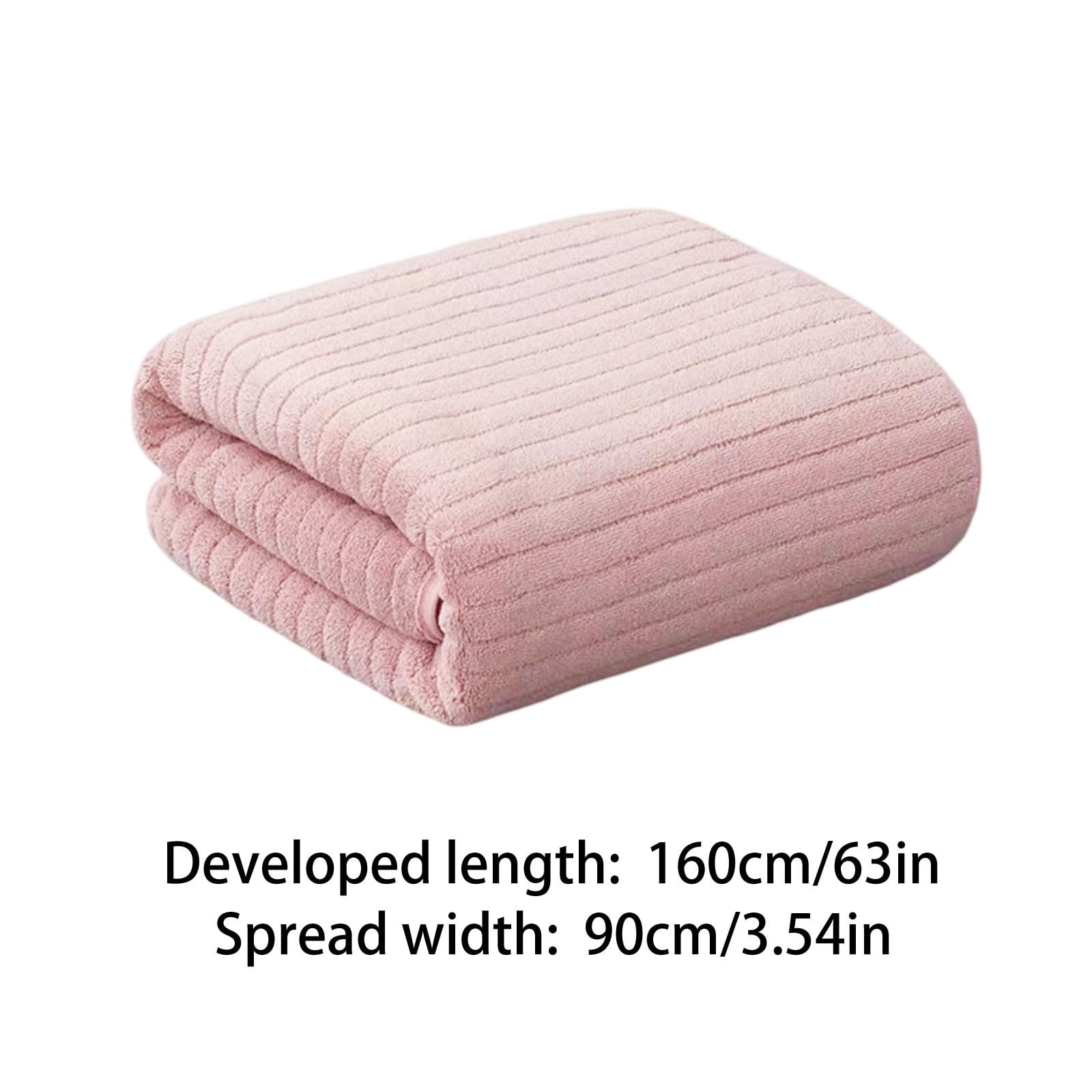 Euaioeiu Velvet Towel er Absorbent Quick Dry Hair Towel for Adults ...