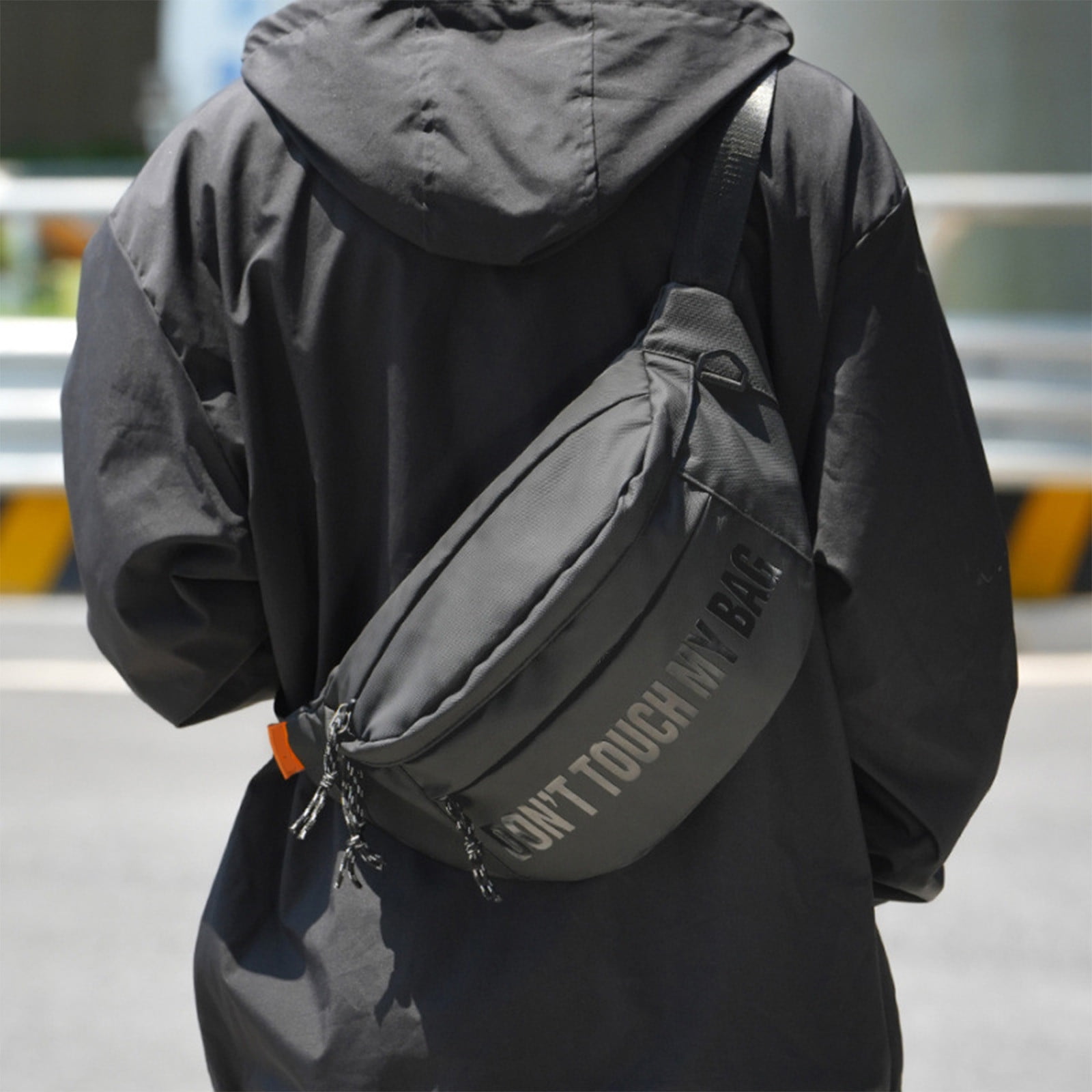 Euaioeiu Water Resistant Chest Pack for Men Women, Crossbody Sling Bag ...