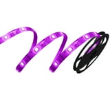 Eubie Colorstrip LED Lights, 10 ft USB-Powered LED Multi Color Strip Light with App/Remote ...