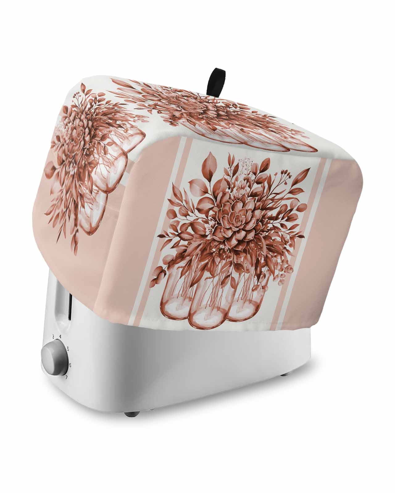 Eucalyptus Brown Small Toaster Cover 2 Slice, Kitchen Appliance Covers ...