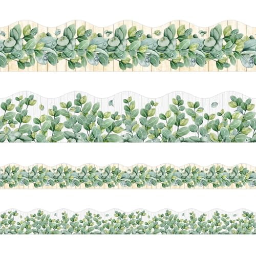 Eucalyptus Bulletin Board Border Die-Cut Classroom Decoration 36ft Per ...