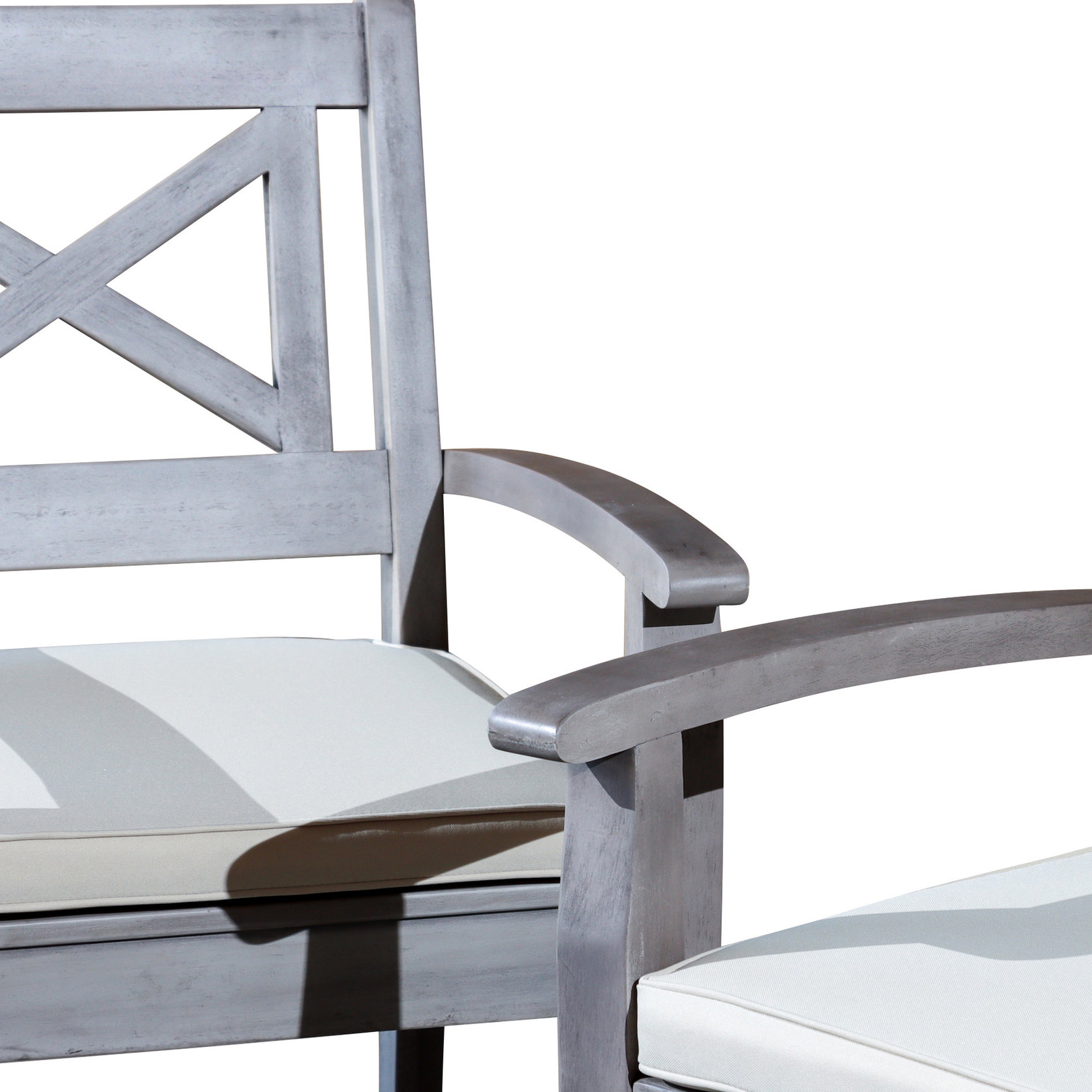 Eucalyptus Chairs with Detachable Cushions / Suitable for Summer ...