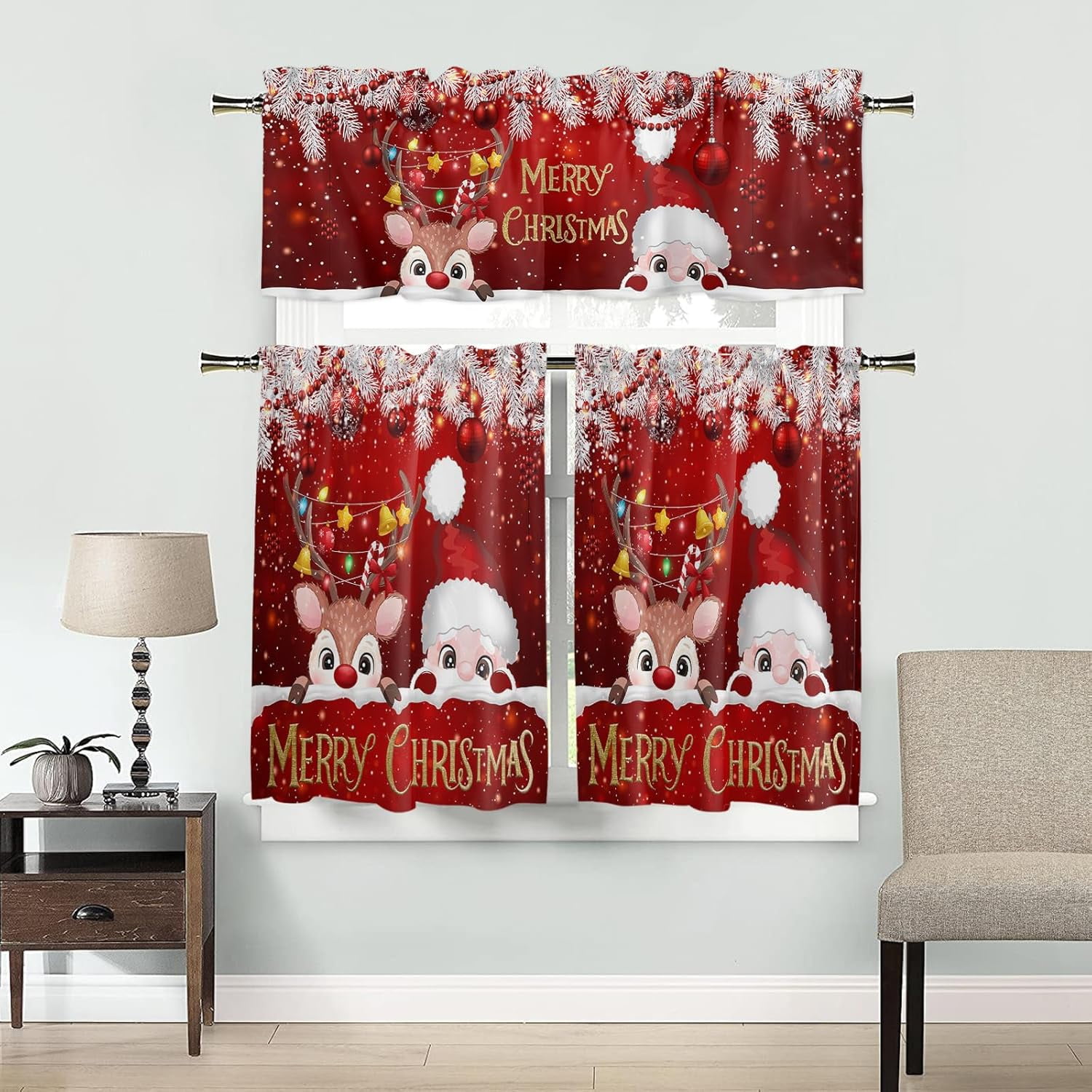 Eucalyptus Kitchen Curtains Valances Bathroom Valances for Windows ...