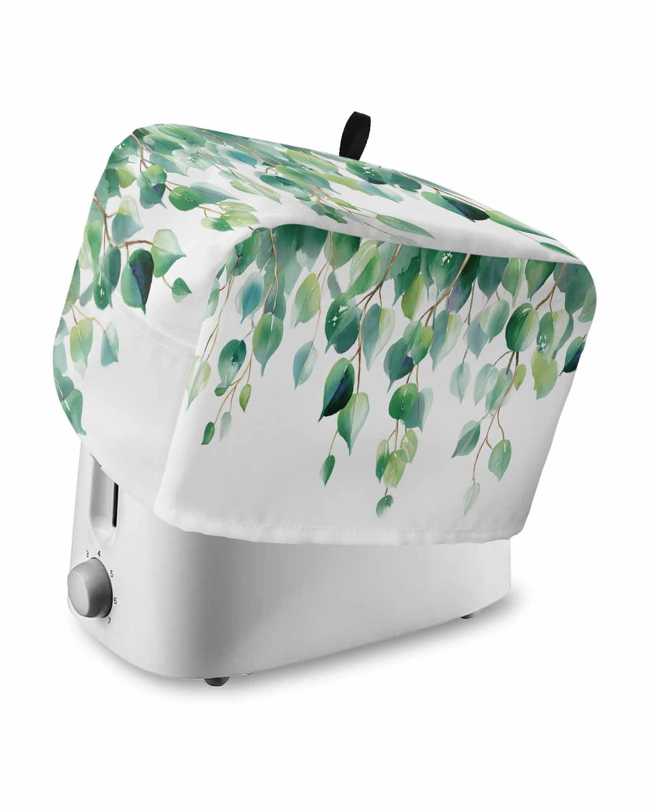 Eucalyptus Leaves Toaster Cover 2 Slice, Small Kitchen Appliance Covers ...