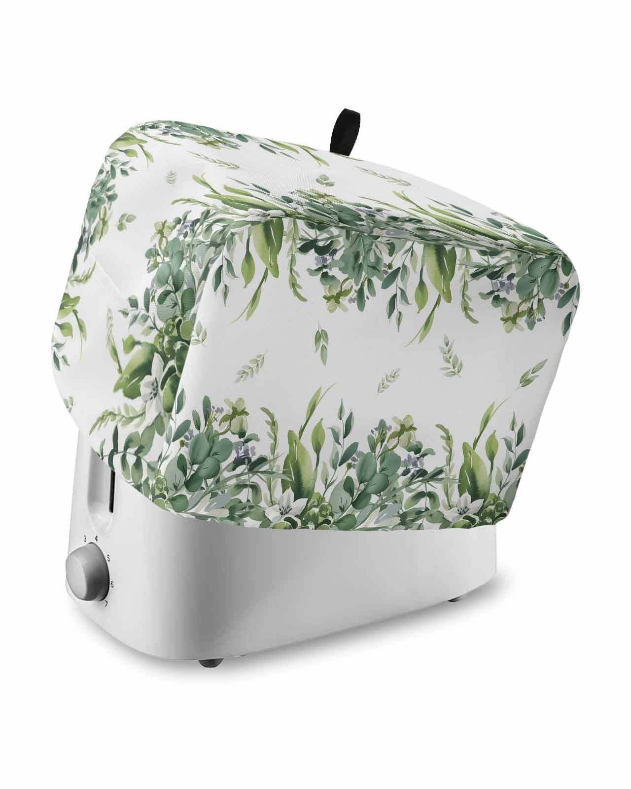 Eucalyptus Leaves Toaster Cover 4 Slice, Large Kitchen Appliance Covers ...