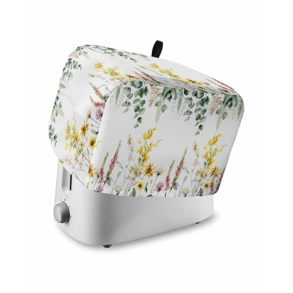 Eucalyptus Leaves Toaster Cover 4 Slice, Large Kitchen Appliance Covers ...