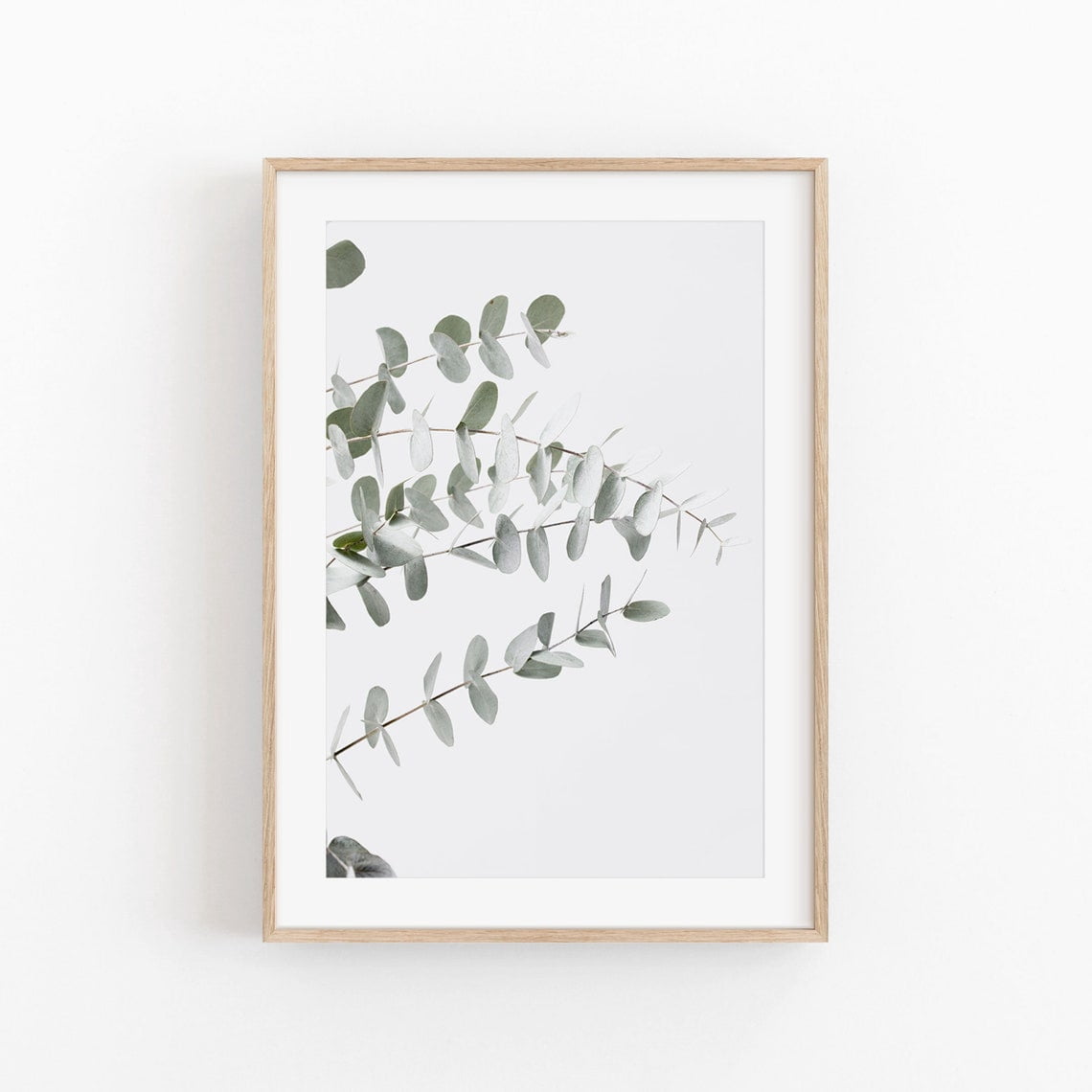 Eucalyptus Print, Instant Art, Eucalyptus Wall Art, Modern Minimalist ...