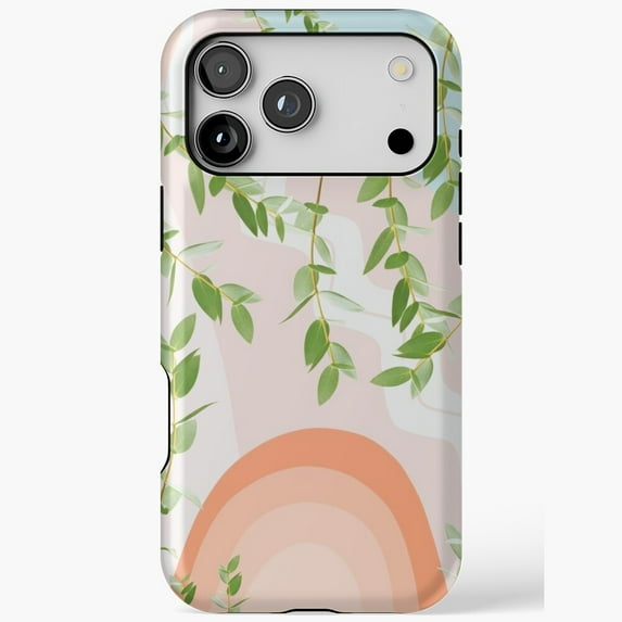 Eucalyptus Rainbow Dream Tropical Two iPhone Case 17 to 11 Pro Max ...