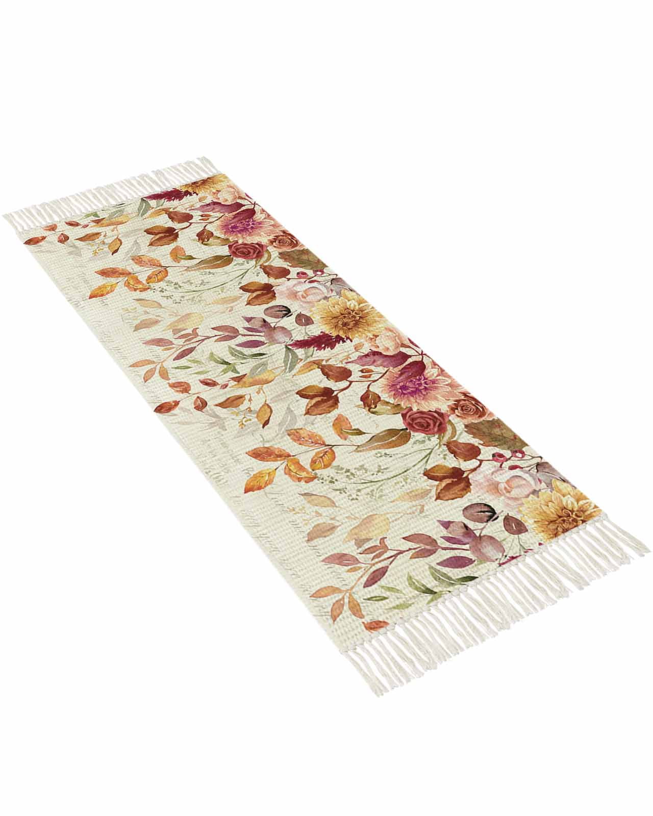Eucalyptus Sunflower Hallway Runner Rug 2'x6',Laundry Room Washable ...