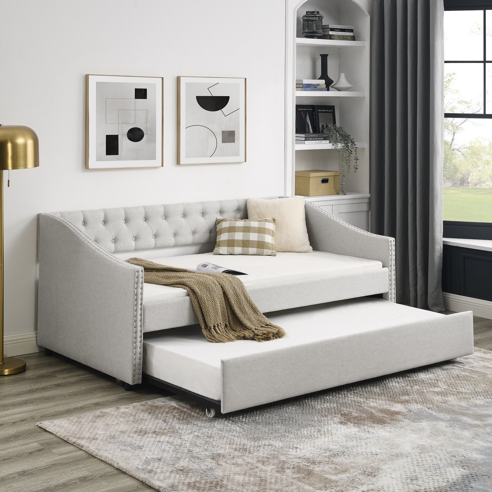 Eucalyptus Wood - Multi - purpose Daybed - Home Library - Comfort and ...