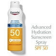Eucerin Advanced Hydration Sunscreen Spray, SPF 50, 6 fl oz Bottle ...