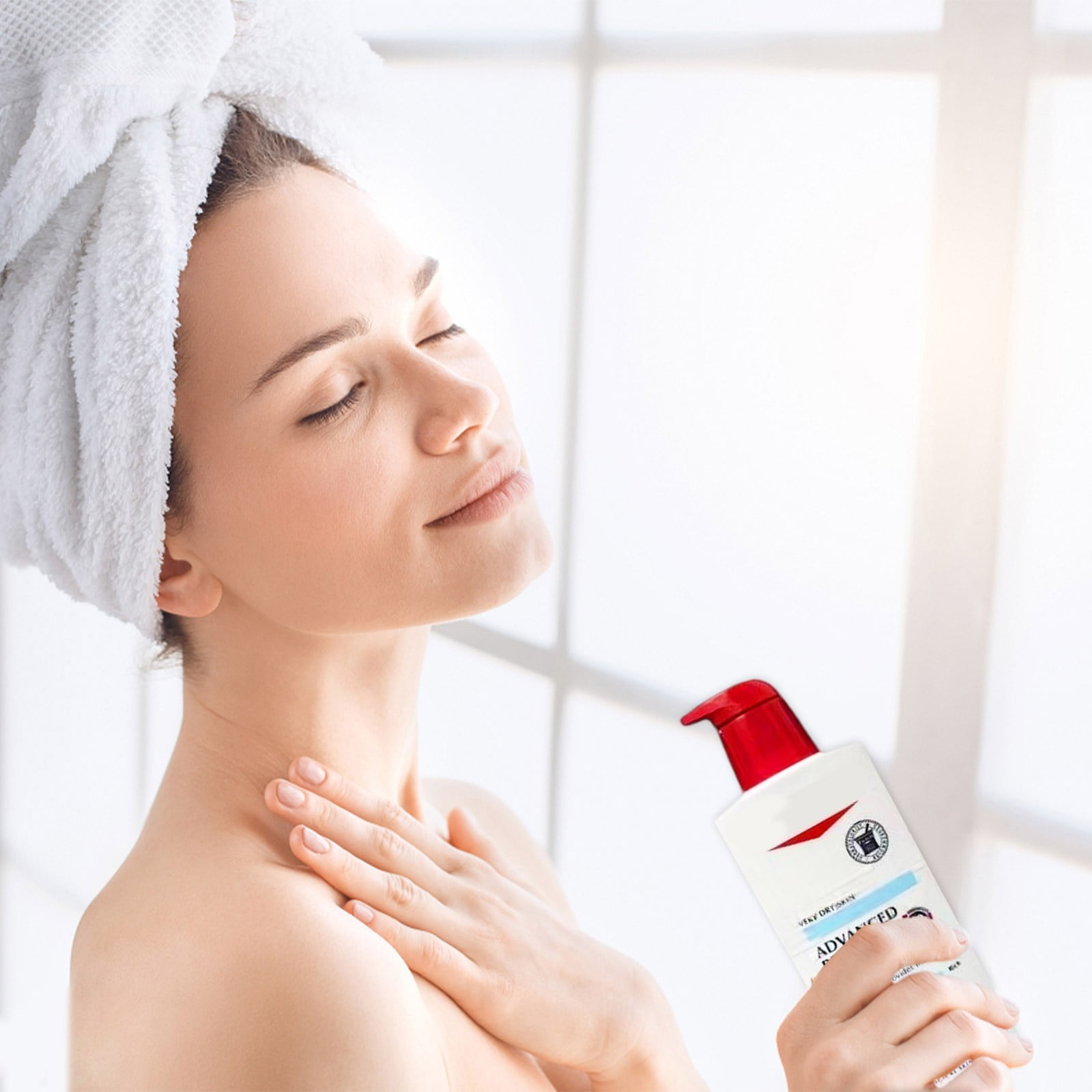Eucerin Advanced Repair Body Lotion for Very Dry Skin - Fragrance Free ...