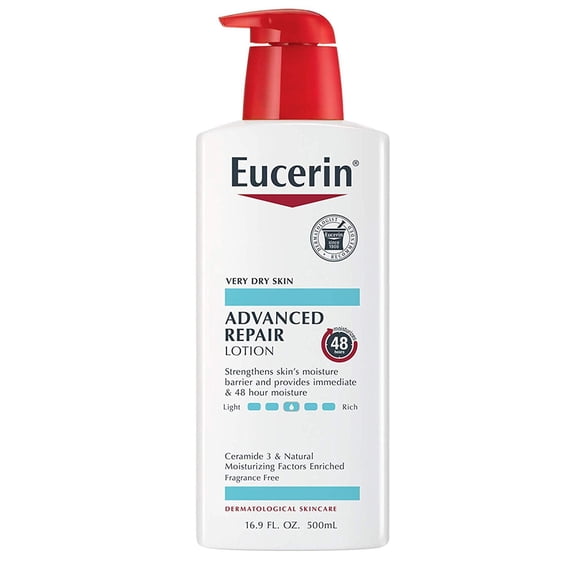 Eucerin Advanced Repair Dry Skin Lotion 16.9 oz - Walmart.com