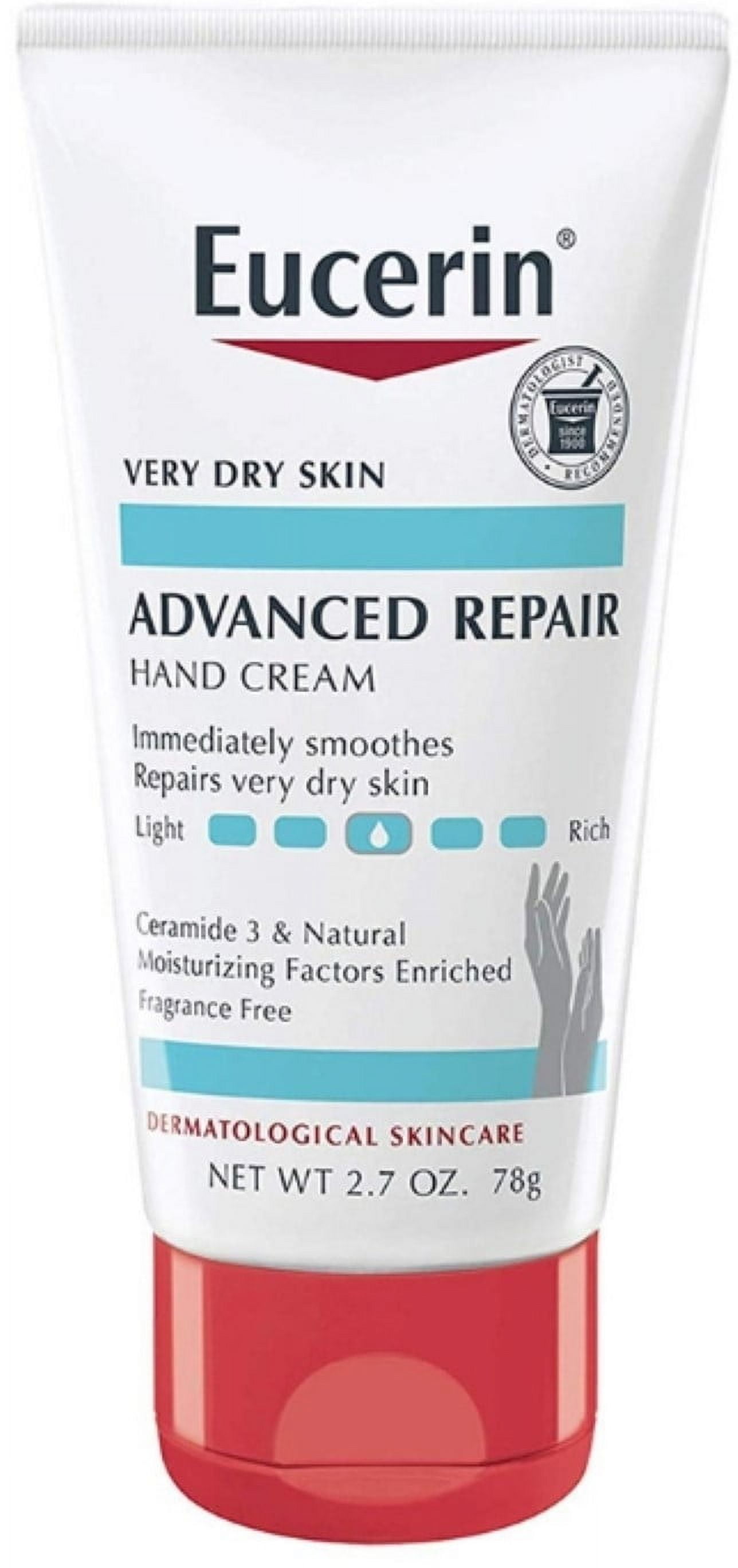 Eucerin Advanced Repair Hand Cream 2.7 oz (Pack of 3) - Walmart.com