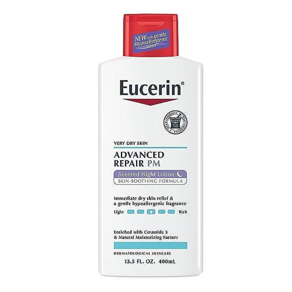 Eucerin Advanced Repair Night Lotion, 48 Hour Moisturizing Body Lotion ...