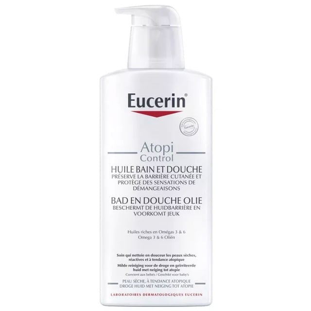 Eucerin AtopiControl Bath and Shower Oil 400 ml - Walmart.com