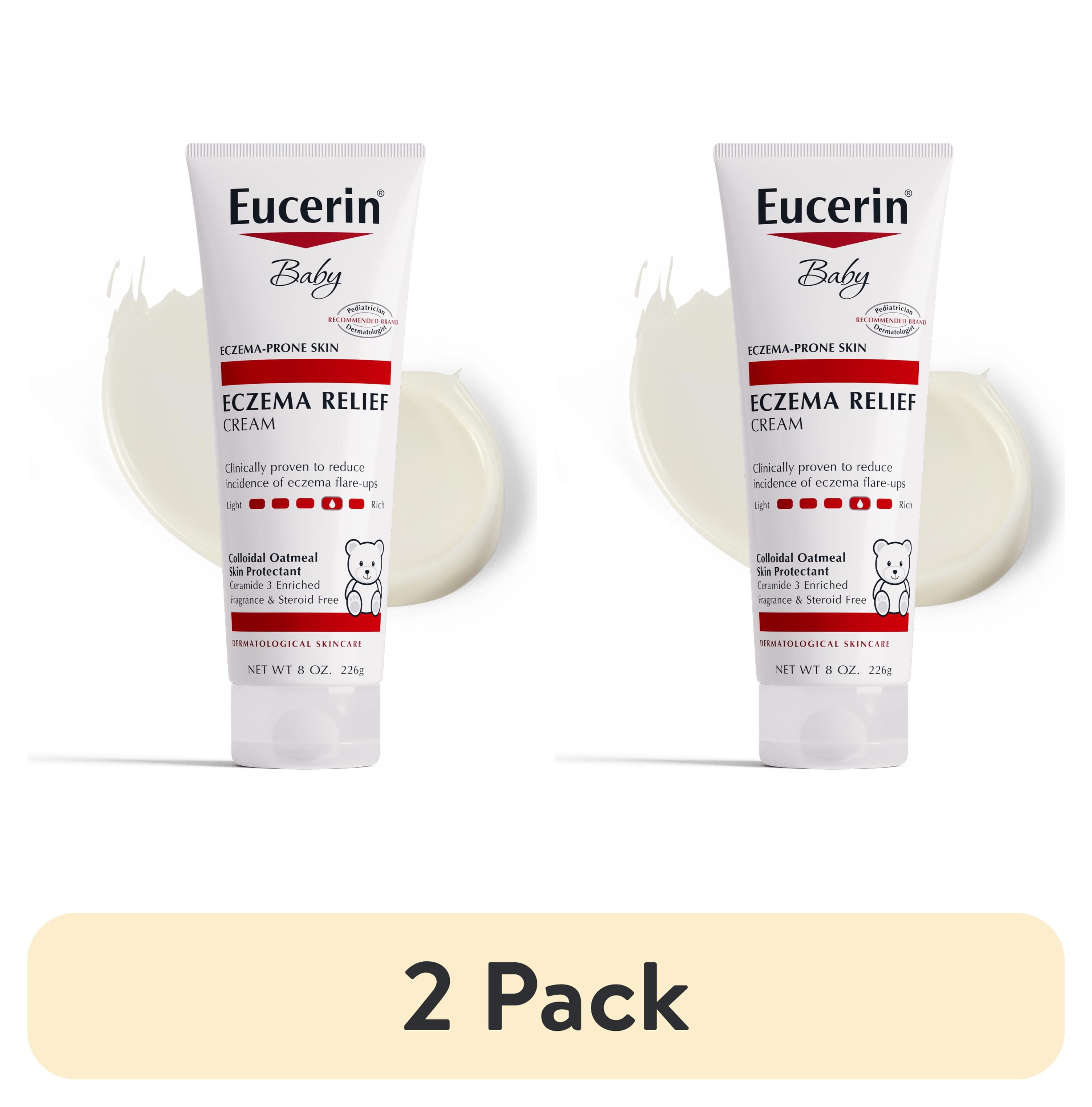 (2 pack) Eucerin Baby Eczema Relief Body Cream, Fragrance Free, 8 oz ...