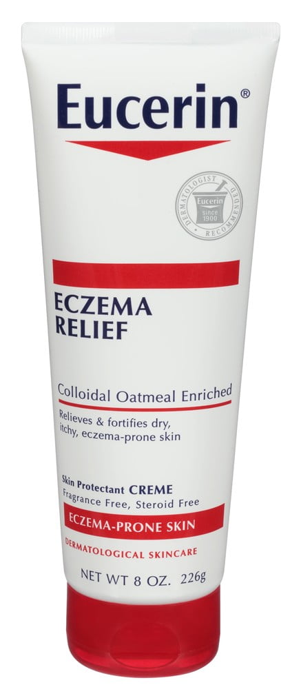 Eucerin Creme Eczema Relief 8oz Tube (Pack of 3) - Walmart.com