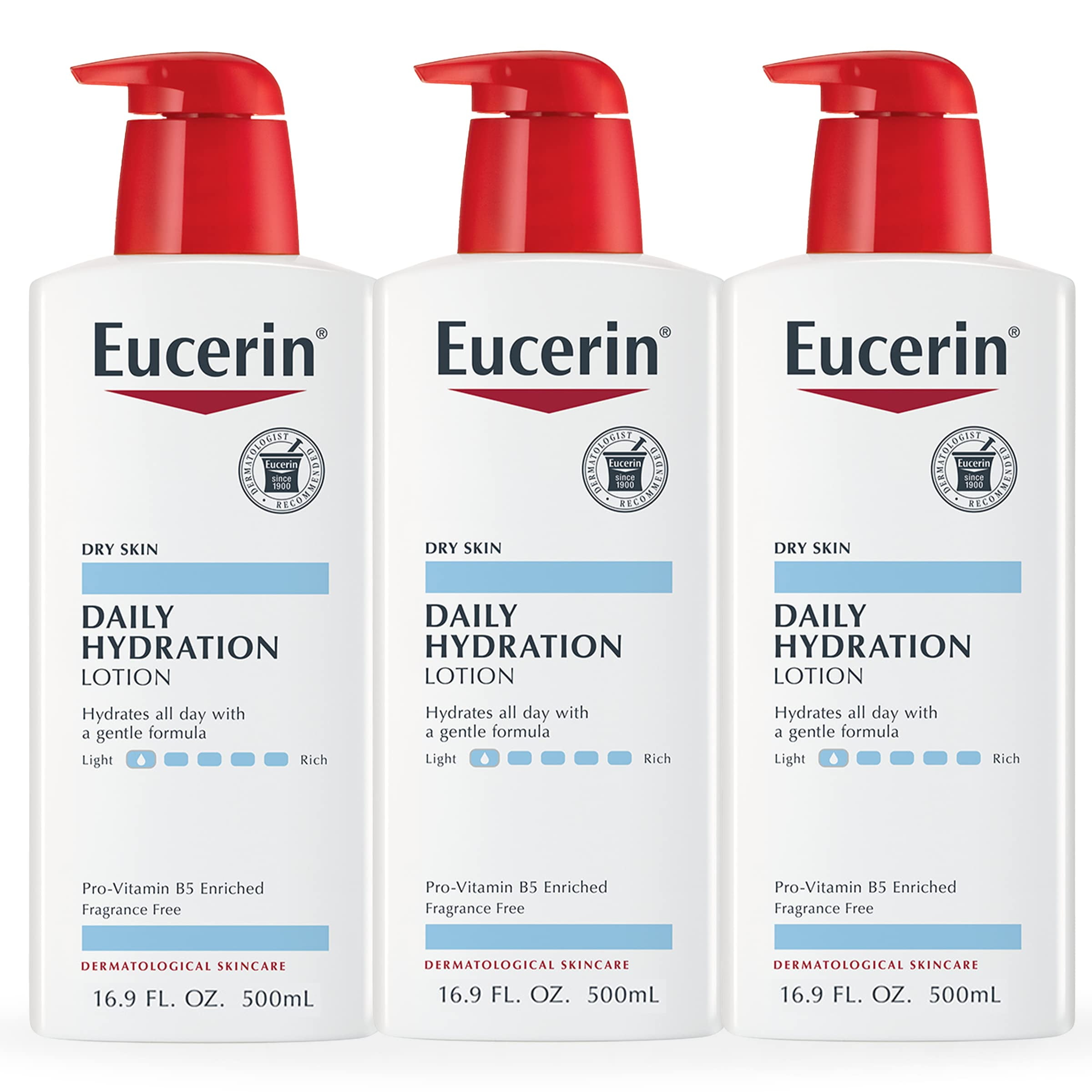 Eucerin Daily Hydration Body IRF13 Lotion, Unscented Body Lotion for ...
