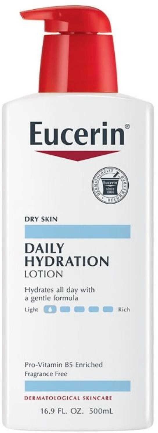 Eucerin Daily Hydration Moisturizing Lotion, Fragrance Free 16.9 oz ...