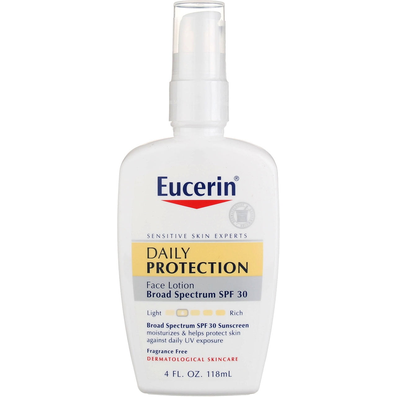 Eucerin Daily Protection Face Lotion SPF 30, Hydrating Sunscreen ...