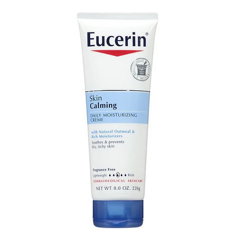 Eucerin Dry Skin Therapy Calming Creme - 8 Oz, 3 Pack - Walmart.com