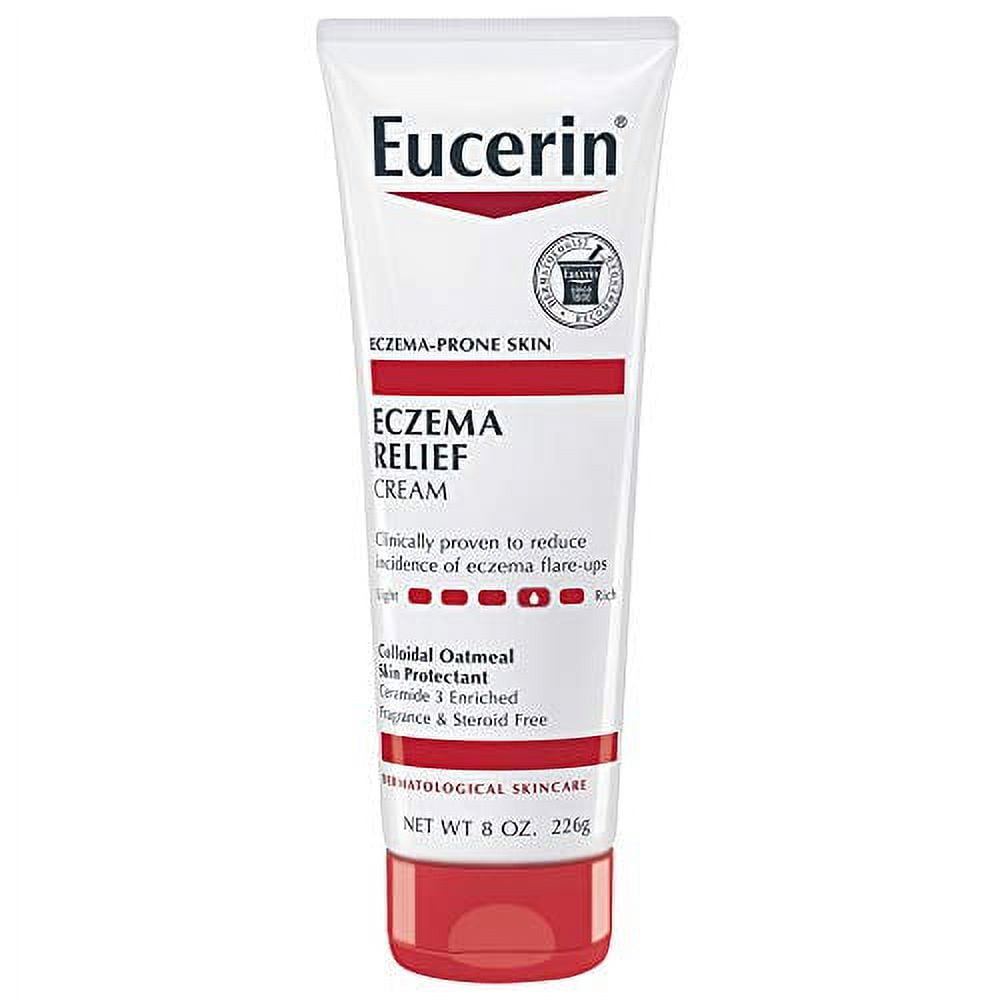 Eucerin Eczema Relief Cream Full Body Lotion For Eczema Prone Skin 8 Oz Tube