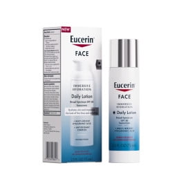 Eucerin Immersive Hydration Daily Face Lotion SPF 30 Sunscreen with ...