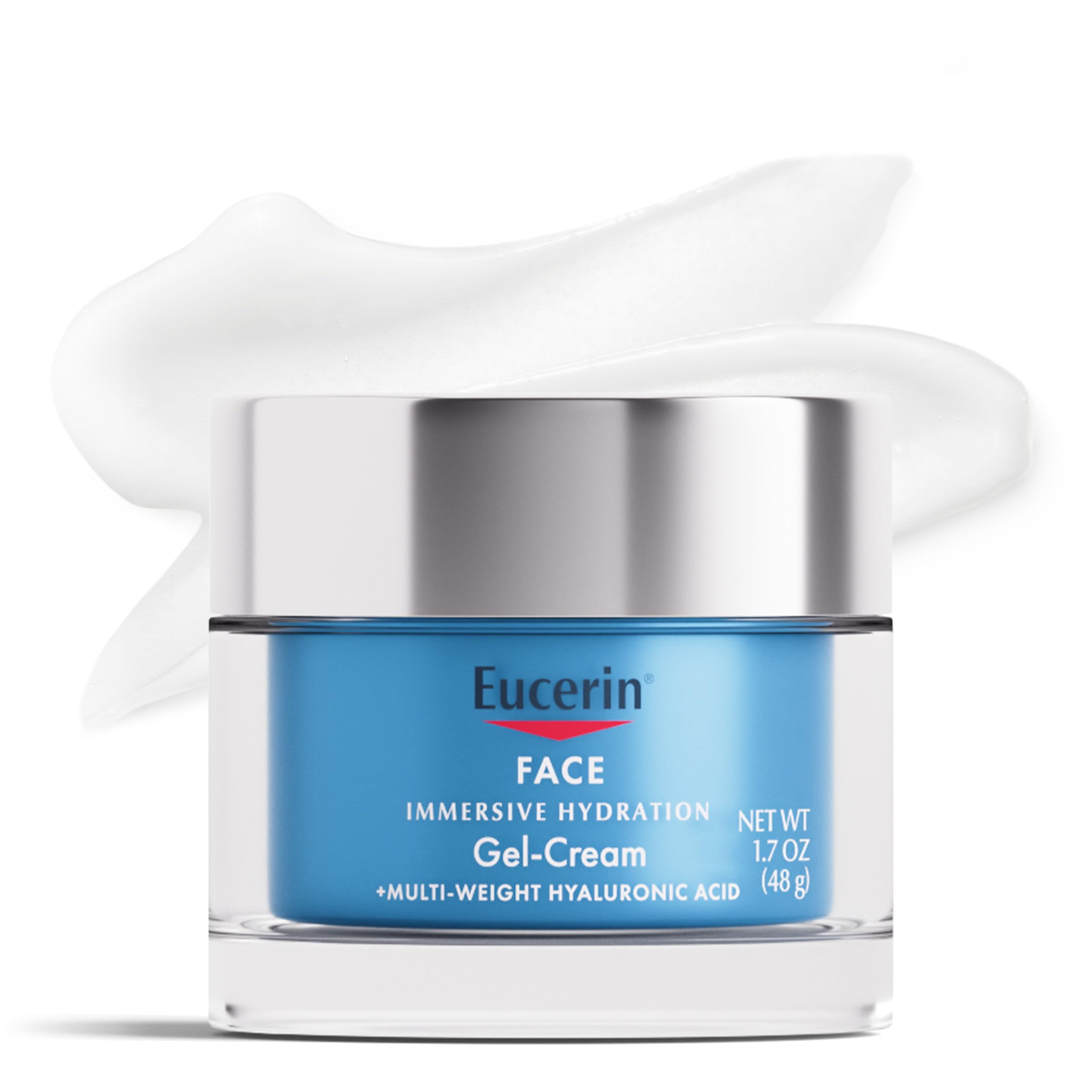 Eucerin Face Immersive Hydration MZF22 Gel Cream with Hyaluronic Acid ...