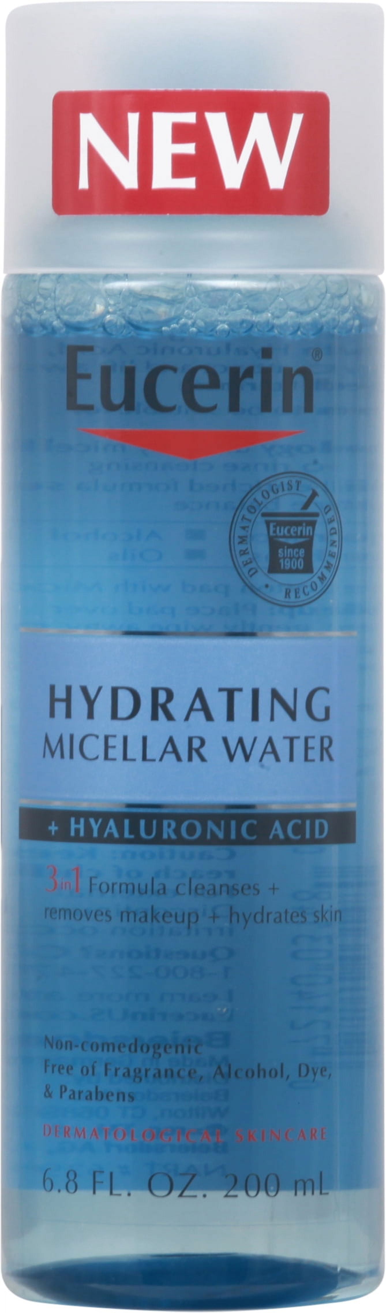 Eucerin Hydrating 3-in-1 Micellar Water - Walmart.com