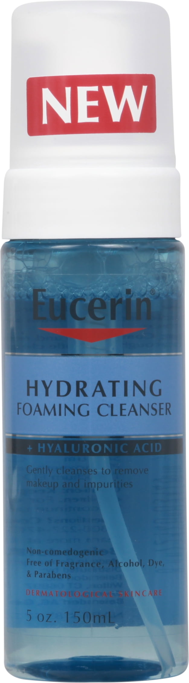 Eucerin Hydrating Foaming Cleanser, Gentle Face Wash, Enriched with ...