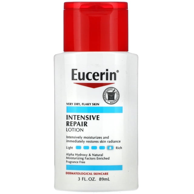 Eucerin Skin Care Intensive Repair Lotion for Dry Skin, 3 fl oz (89 ml ...