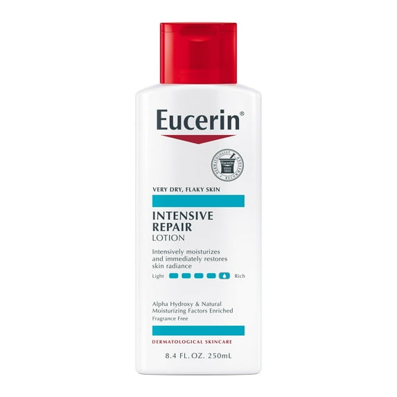 Eucerin Unscented Intensive Repair Body Lotion for Daily Hydration ...