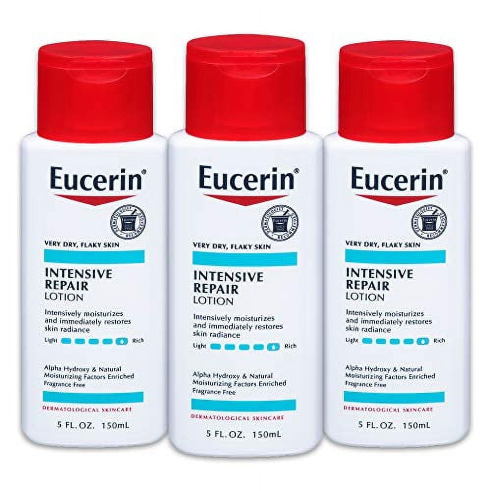 Eucerin Intensive Repair Lotion - Rich Lotion for Very Dry, Flaky Skin ...
