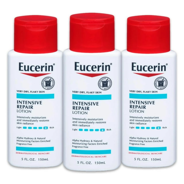 Eucerin Intensive Repair Very Dry Skin Lotion 5 fl. oz. - Walmart.com