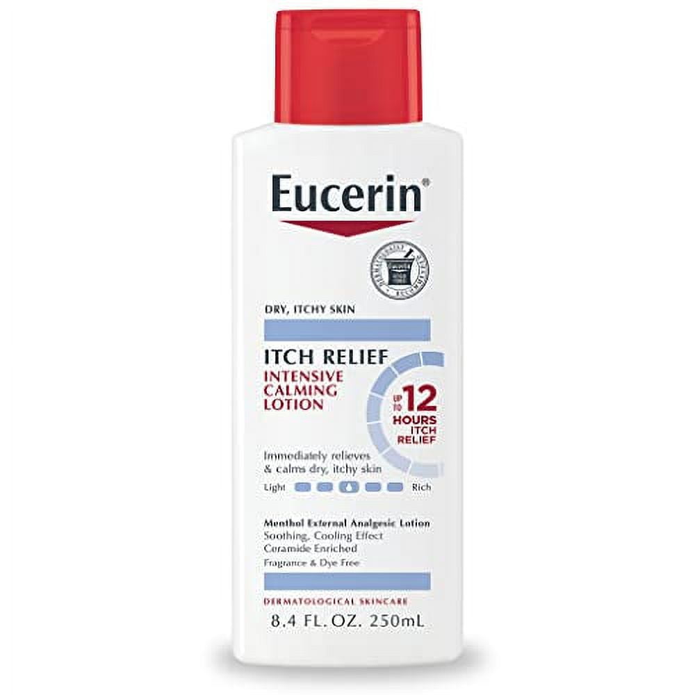 Eucerin Itch Relief Intensive Calming Lotion, Itch-Relieving Lotion for ...