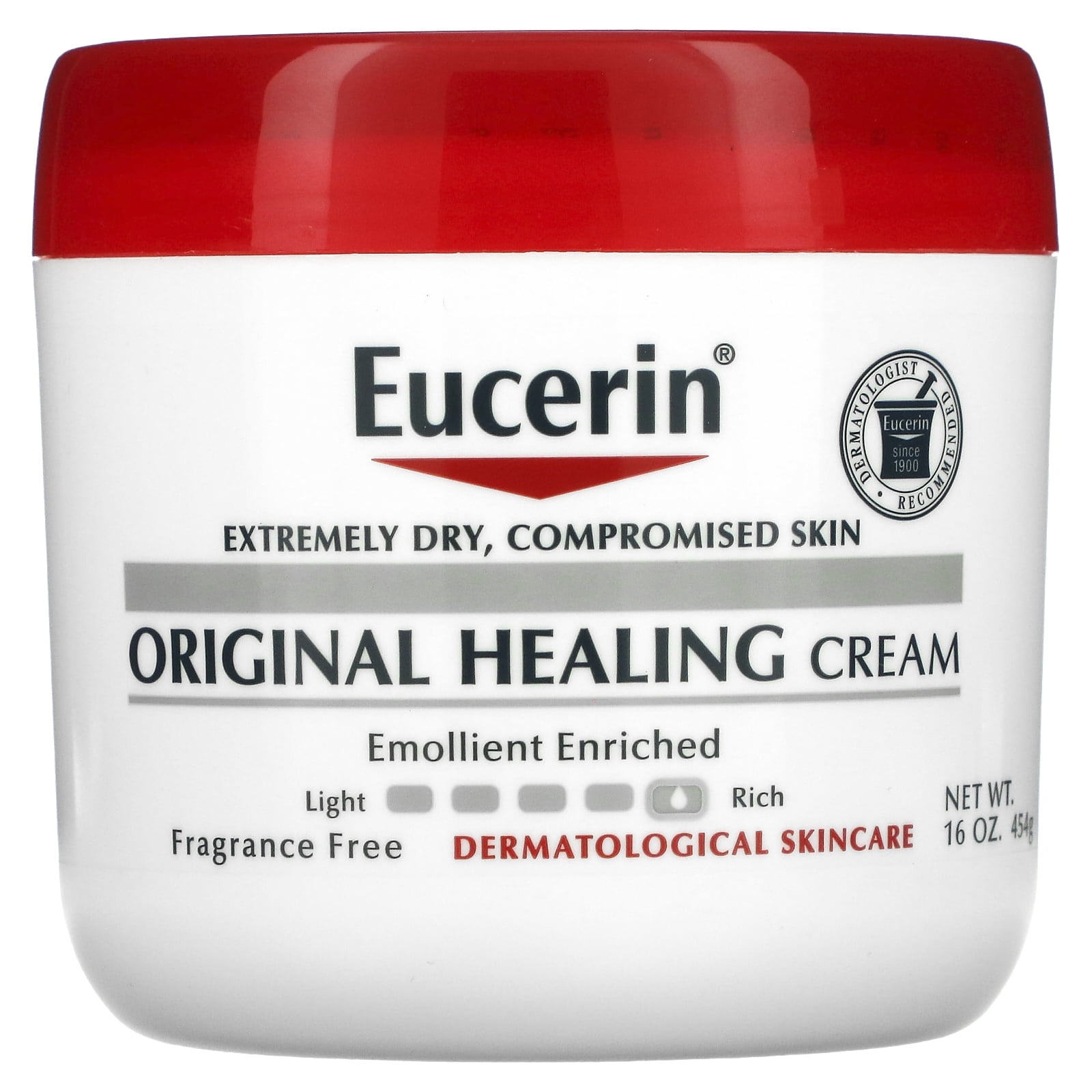 Eucerin Original Healing Cream, Extremely Dry Skin, 16 oz - Walmart.com