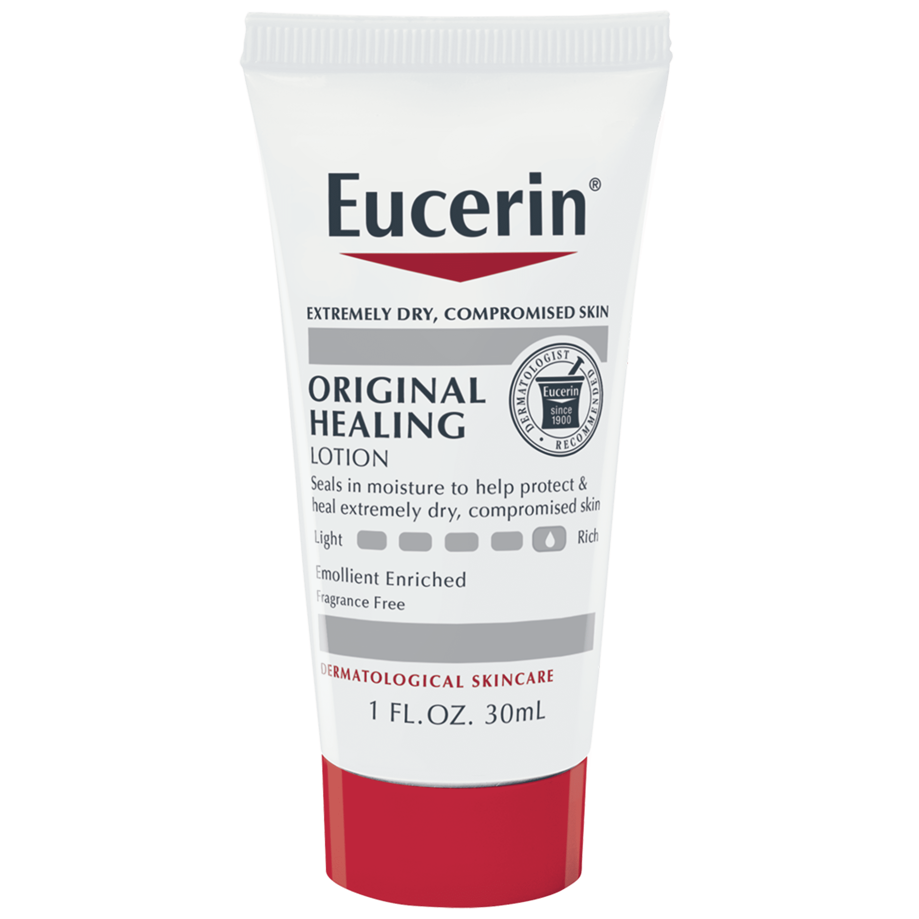 Eucerin Original Healing Rich Cream, For Extremely Dry Skin, 1 oz. Tube ...
