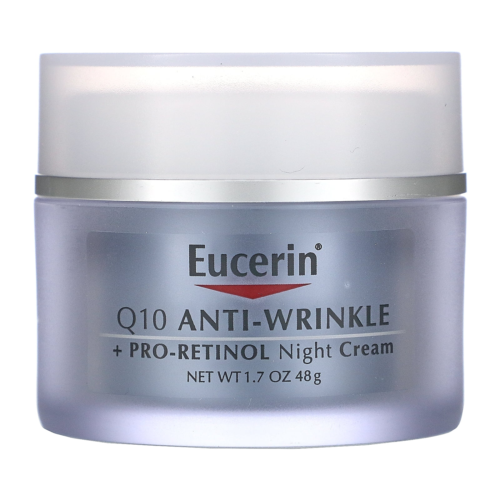 Eucerin Q10 Anti-Wrinkle Night Cream + Pro-Retinol, Aging Face ...