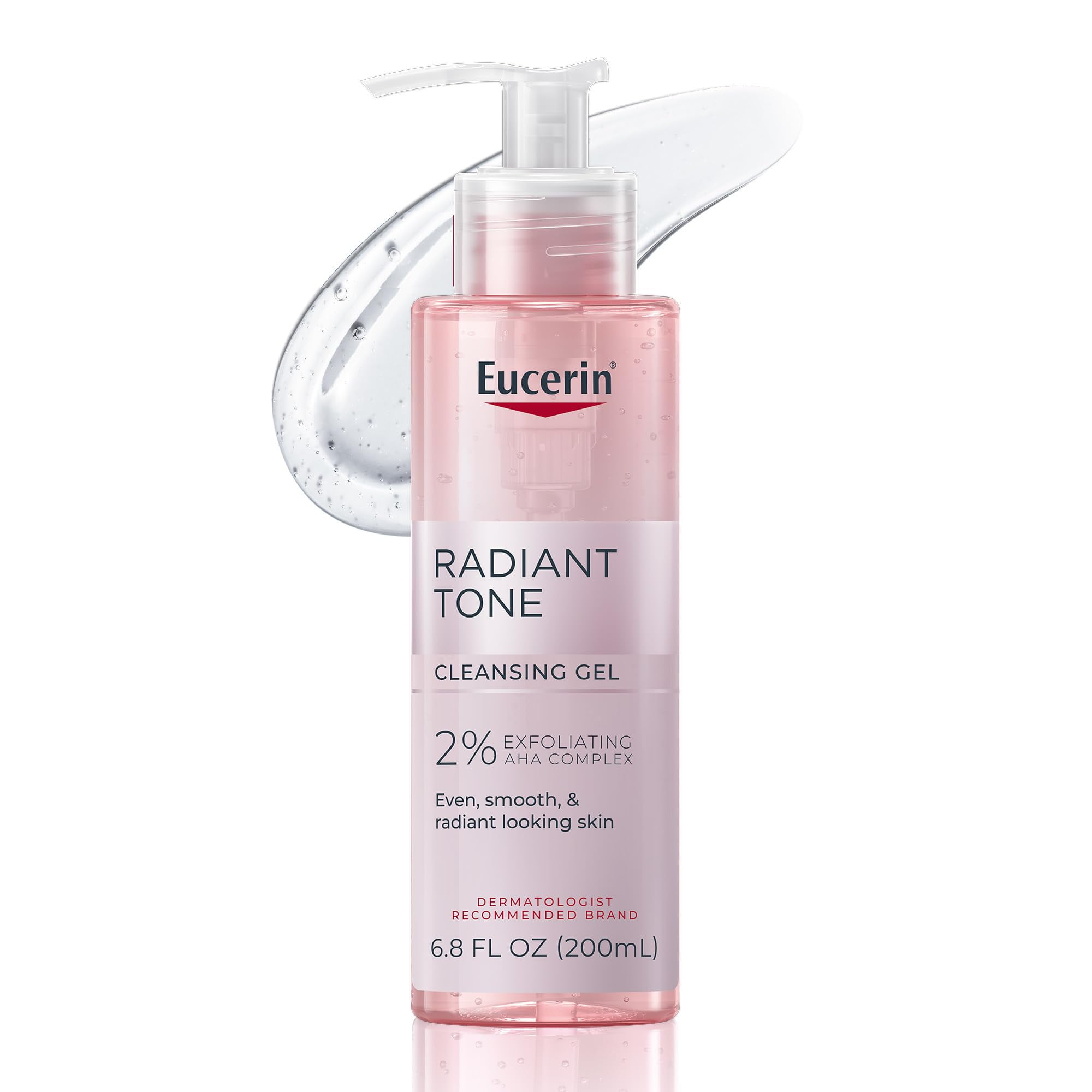 Eucerin Radiant Tone Cleansing TMA2 Gel with AHA Complex, Face Cleanser ...