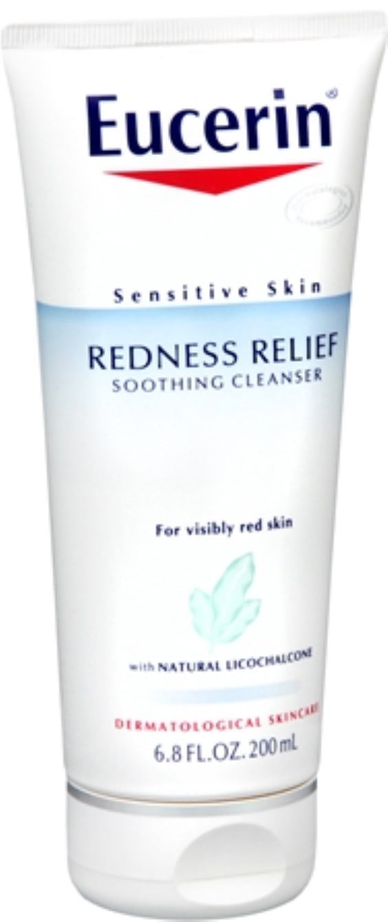 Eucerin Redness Relief Soothing Cleanser 6.80 oz (Pack of 3) - Walmart.com