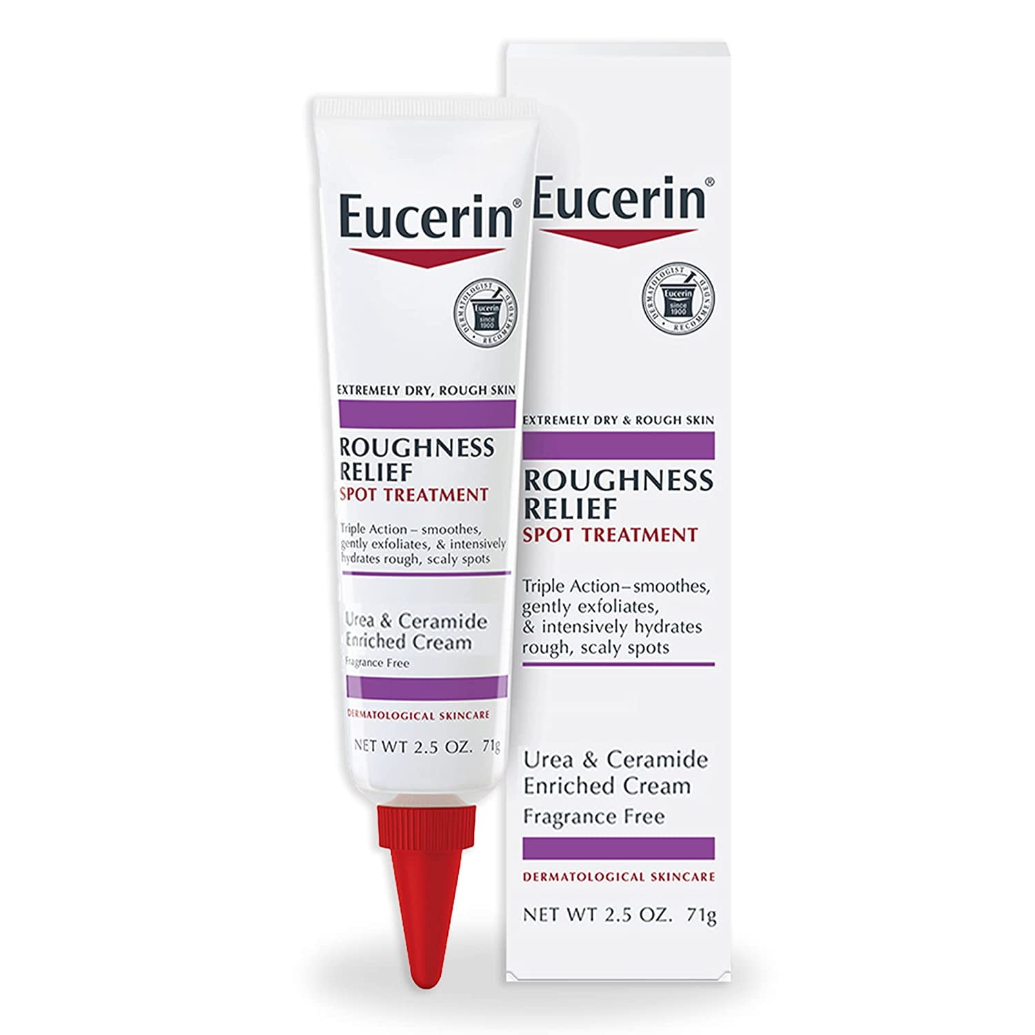 Eucerin Roughness Relief Spot Treatment, Body Moisturizer for Dry Skin ...