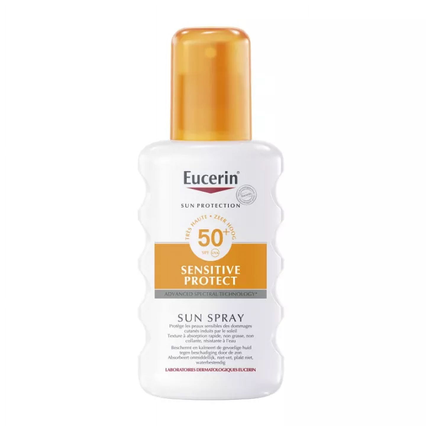 Eucerin SUN Spray SPF50+ , an advanced sun protection formula to help ...